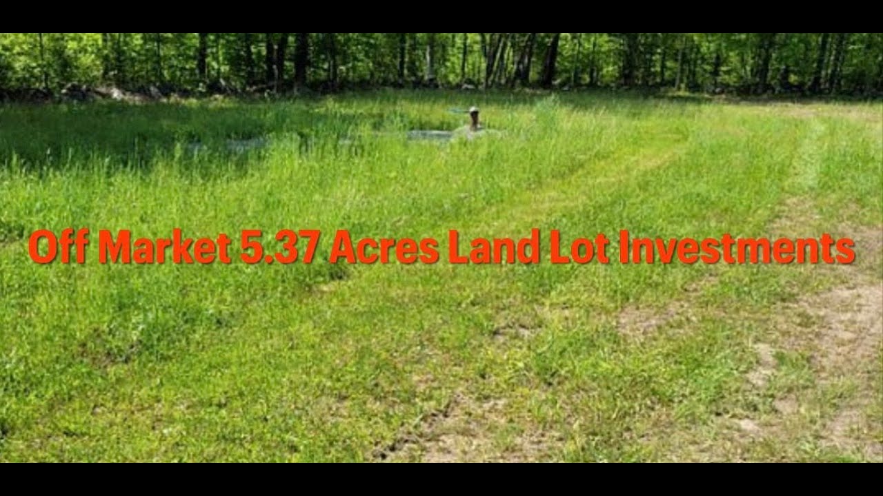 2024 Off Market 5.37 Acres Land Lot Investments Opportunity for Cash ...
