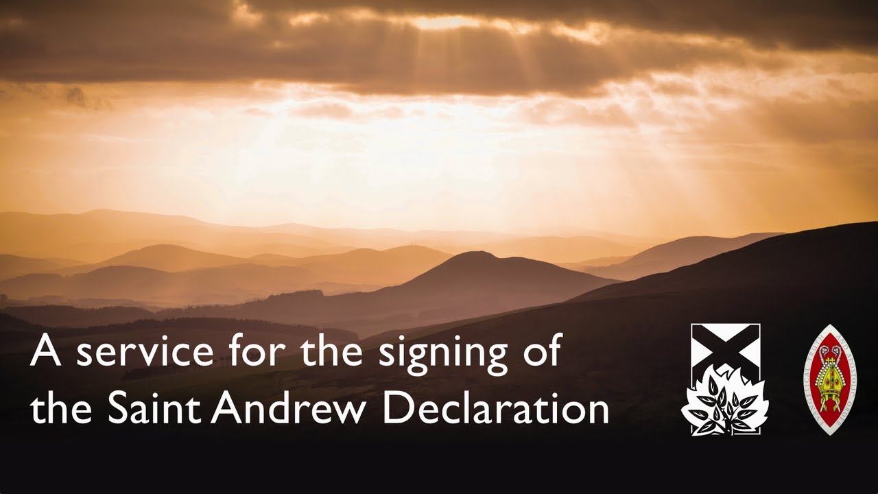 A Service for the signing of the Saint Andrew Declaration - YouTube