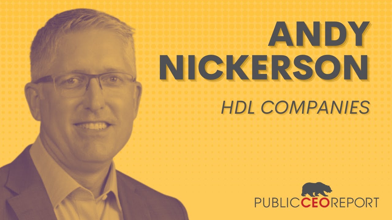 PublicCEO Report: HdL Companies' Andy Nickerson - YouTube