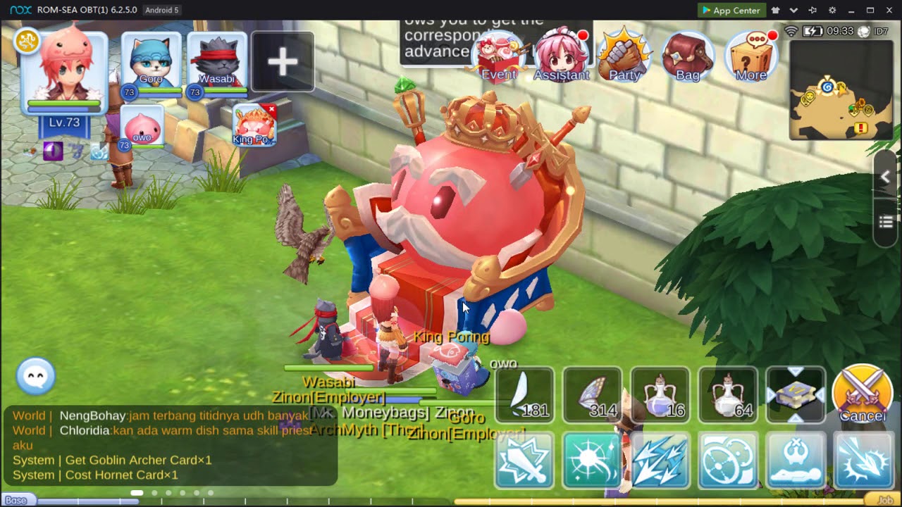 Ragnarok Mobile - King poring Card Crafting - YouTube