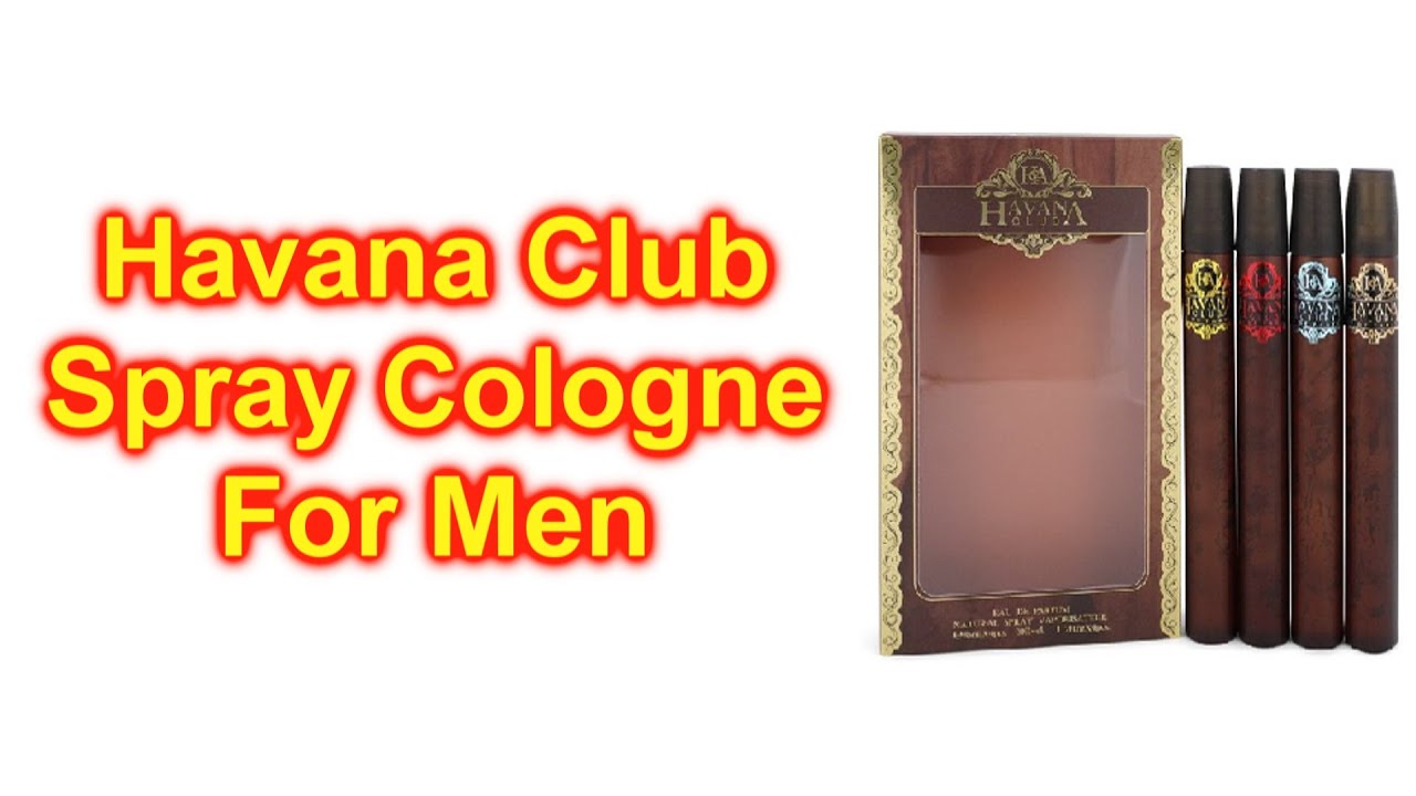 Havana Club Cuba Cologne By Cuba For Men Review Unboxing - YouTube