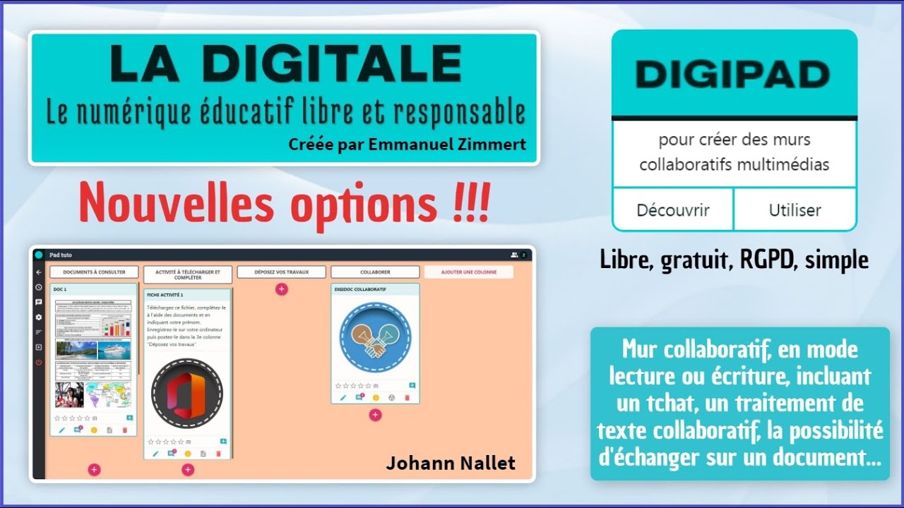 Tutoriel - Digipad, nouvelles options !!!! (dont modération des ...