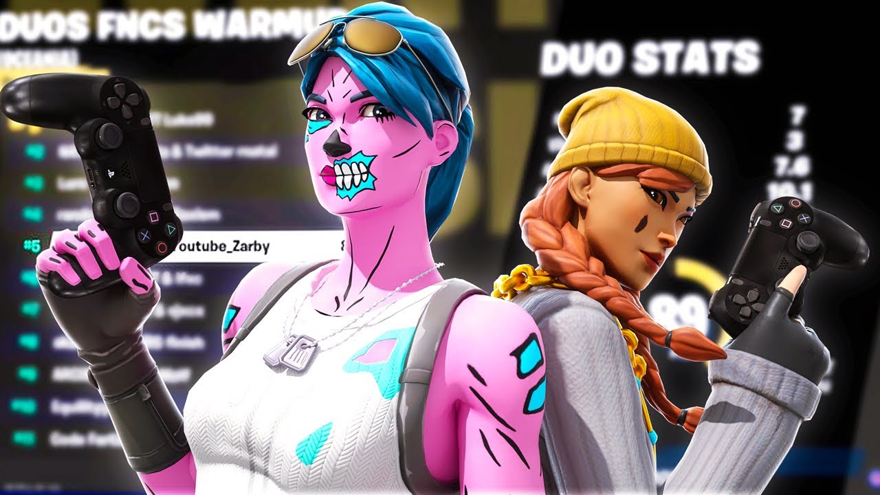 Console Duo FNCS Warmup Highlights - YouTube