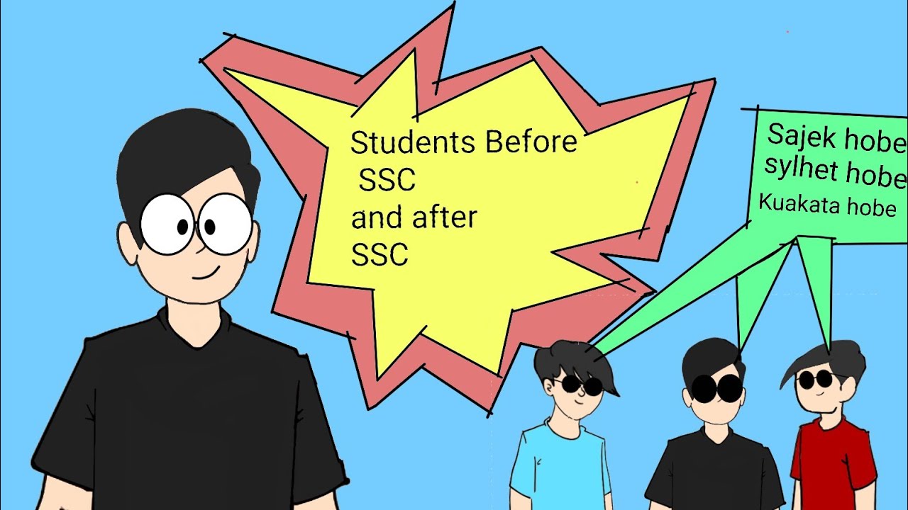 Students before SSC after SSC exam 🤣🤣🤣. - YouTube