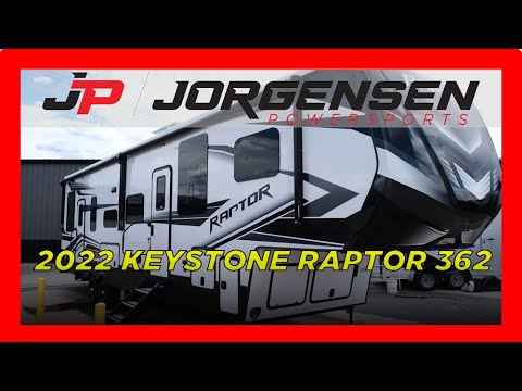 2022 Keystone Raptor 362 RV Toy Hauler Video Walkthrough with Jorgensen ...