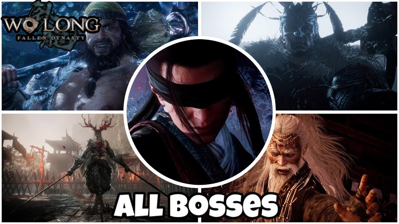 Wo Long Fallen Dynasty - Tutti I Boss | All Bosses Fights Gameplay ️ ...