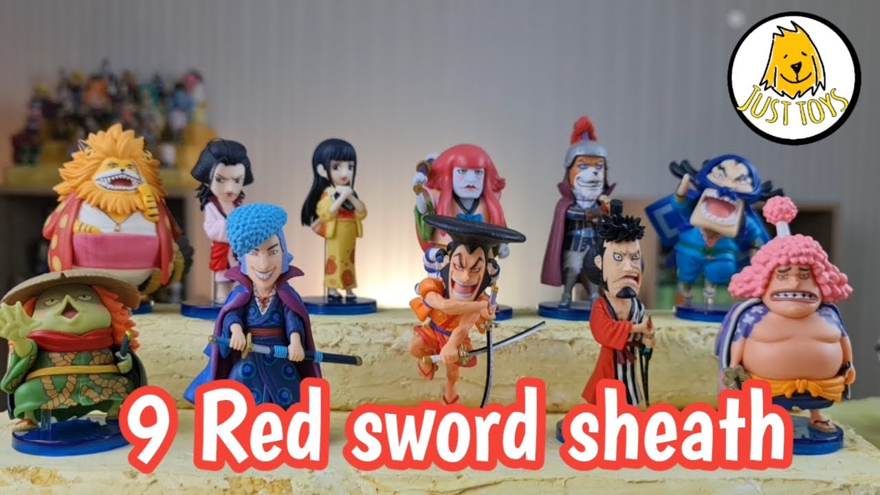 WCF ONE PIECE / 9 RED SWORD SHEATH / วันพีข 9 ดาบปลอกแดง - YouTube