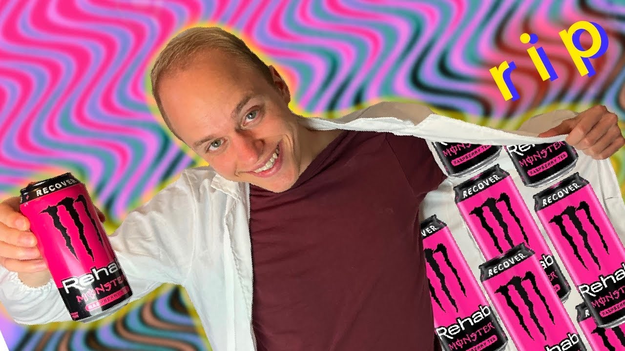 Monster Rehab Raspberry - Zu recht eingestellt? 💀 - YouTube