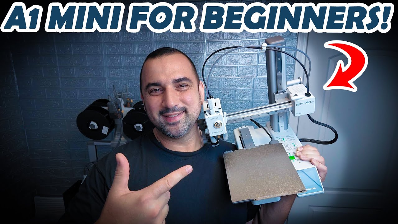 Bambu Lab A1 Mini Beginner’s Guide & First Print! - YouTube