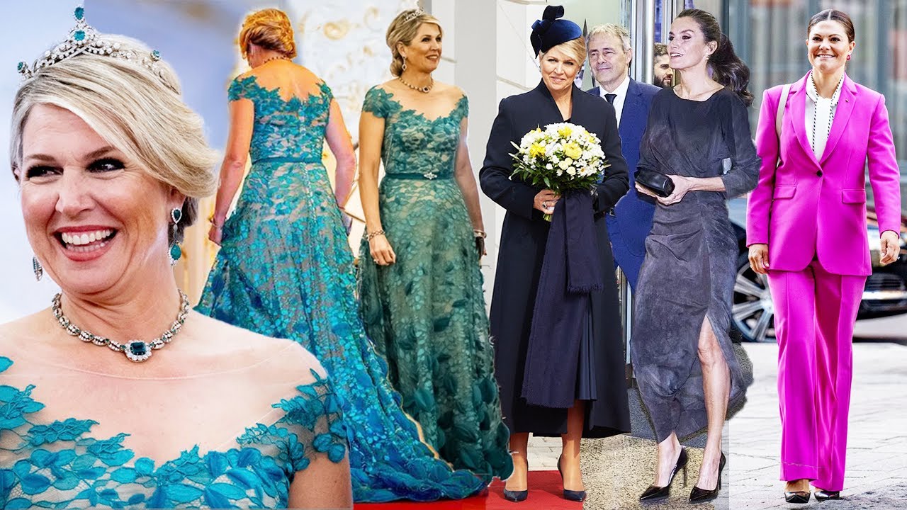 QUEEN MAXIMA WORE A STUNNING EMERALD TIARA TO A STATE BANQUET IN ...