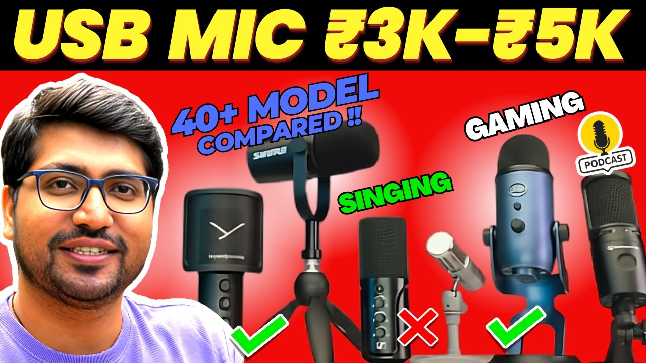 BBD SALE🔥Best USB Microphone Deals in India 2025 Best Mic Under 2000 ...