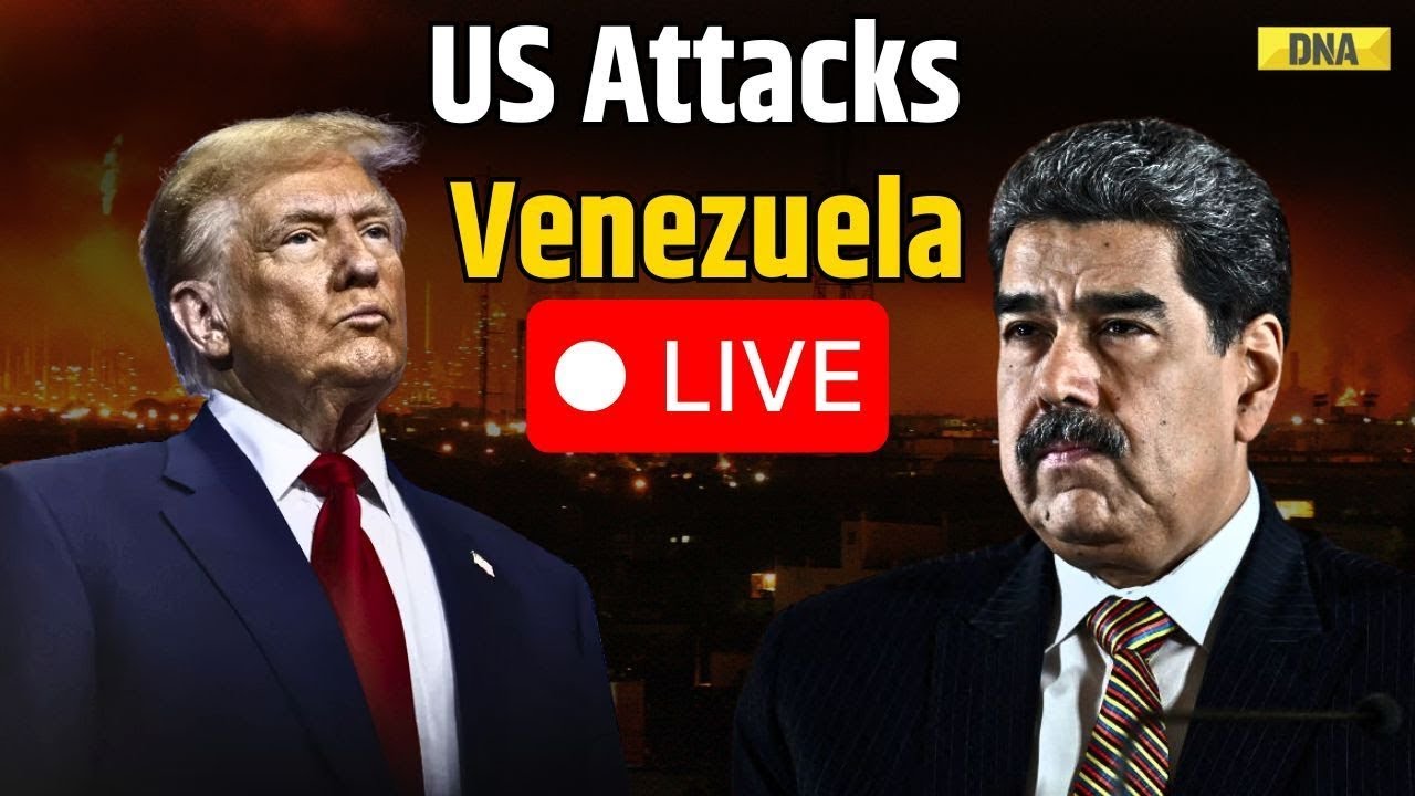 US Attack Venezuela Live: US Launches Military Strikes On Venezuela ...