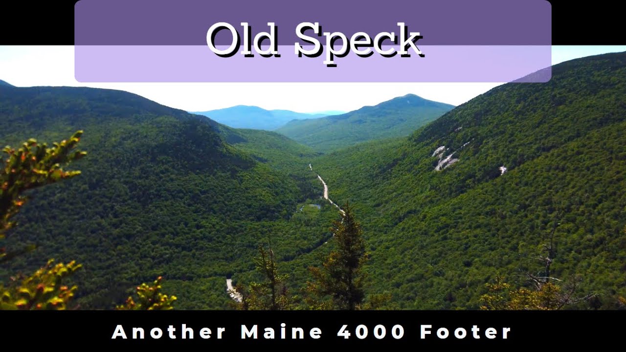 Hiking Old Speck Mountain in Grafton Notch State Park in 4k - YouTube