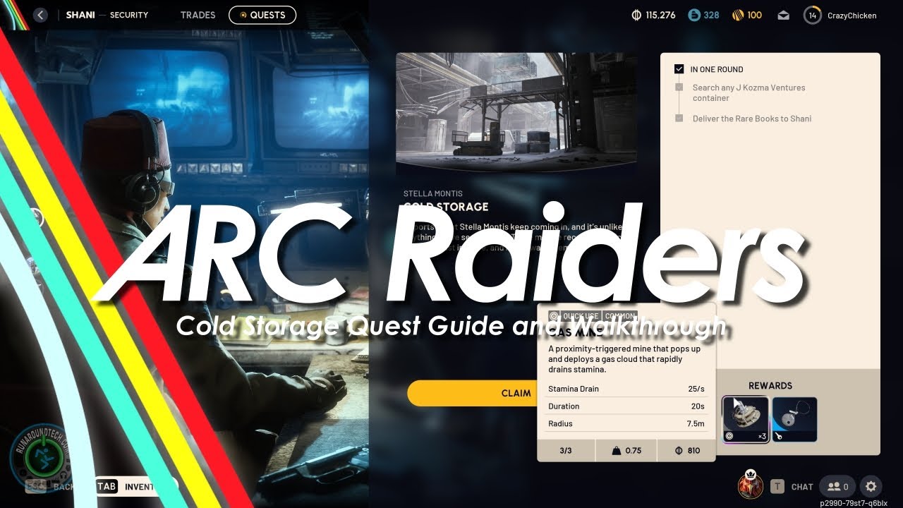 ARC Raiders Cold Storage Quest Guide and Walkthrough - YouTube