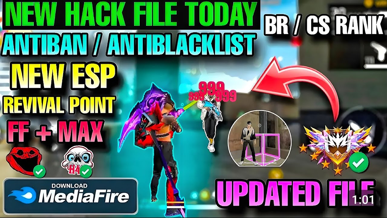 ANTIBAN FREE FIRE HACK FILE | 100% HEADSHOT HACK CONFIG 🎯 HEADSHOT HACK ...