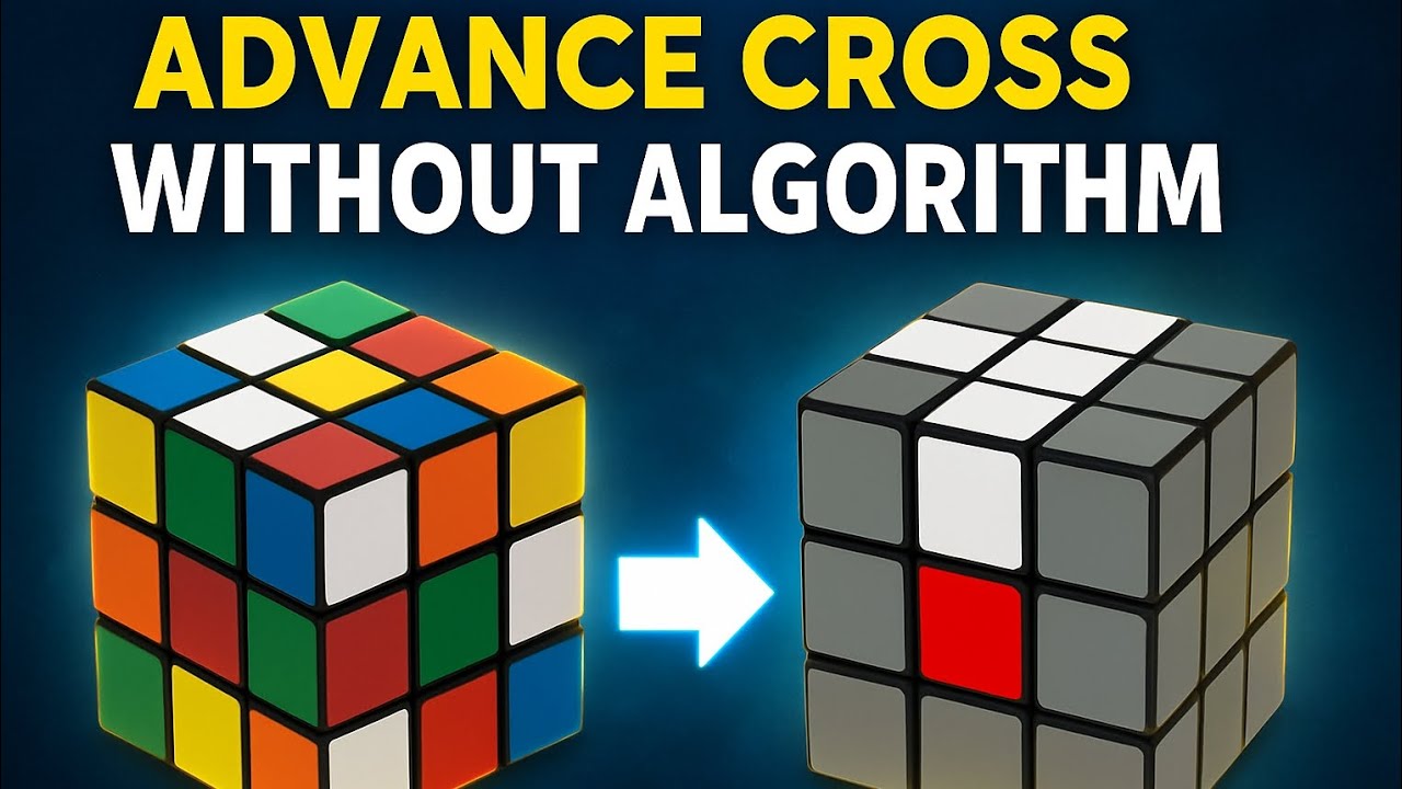 Rubik's cube advance cross full tutorial #viral #rubikscube - YouTube