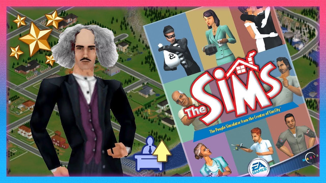 The Sims 1 Legacy Collection - Mortimer Goth is a Mad Scientist! - YouTube