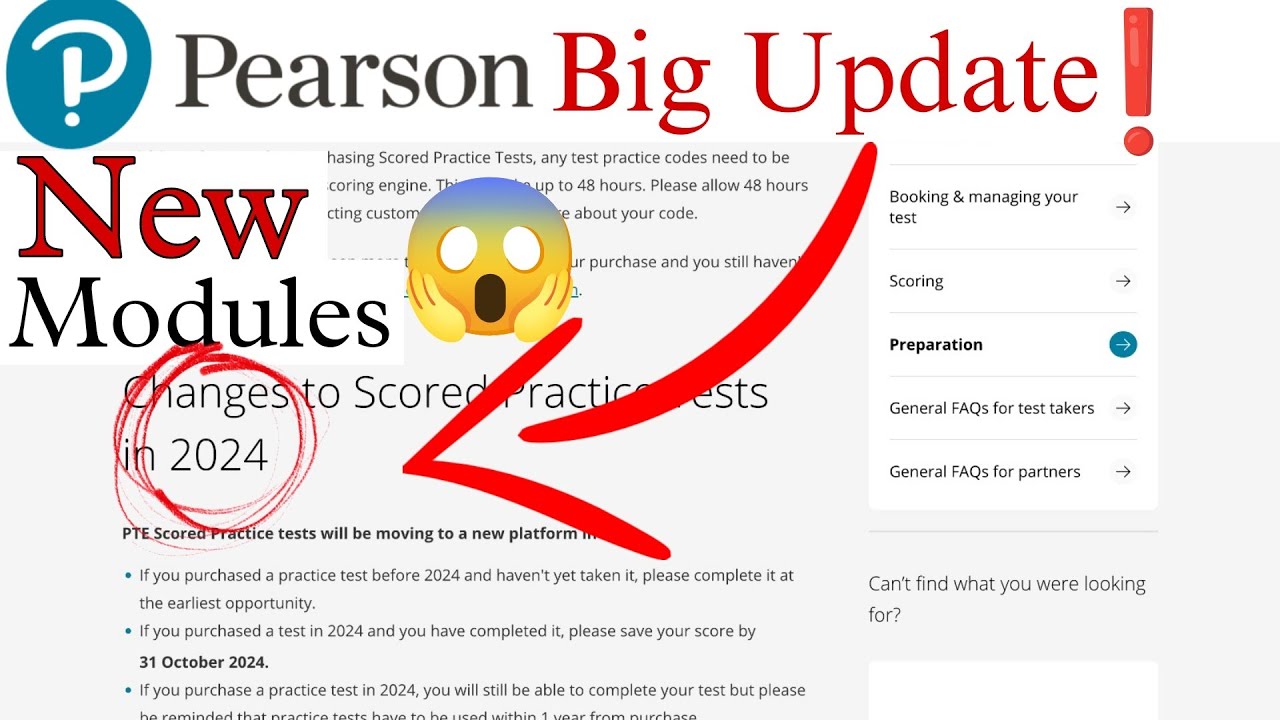 Pte Scoring Changes |New Module| From July😱 - YouTube
