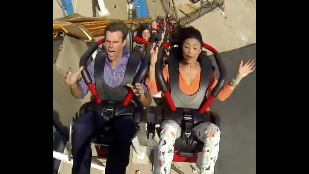 World Record Roller Coaster Makes Debut Run Youtube