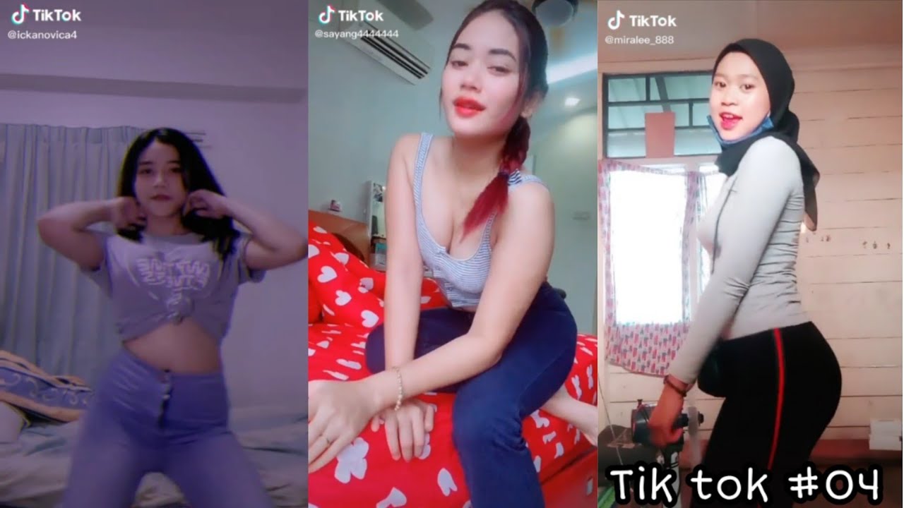 Tik tok Hot 🔥 best compilation tahun 2020 | goyangnya bikin adek ...