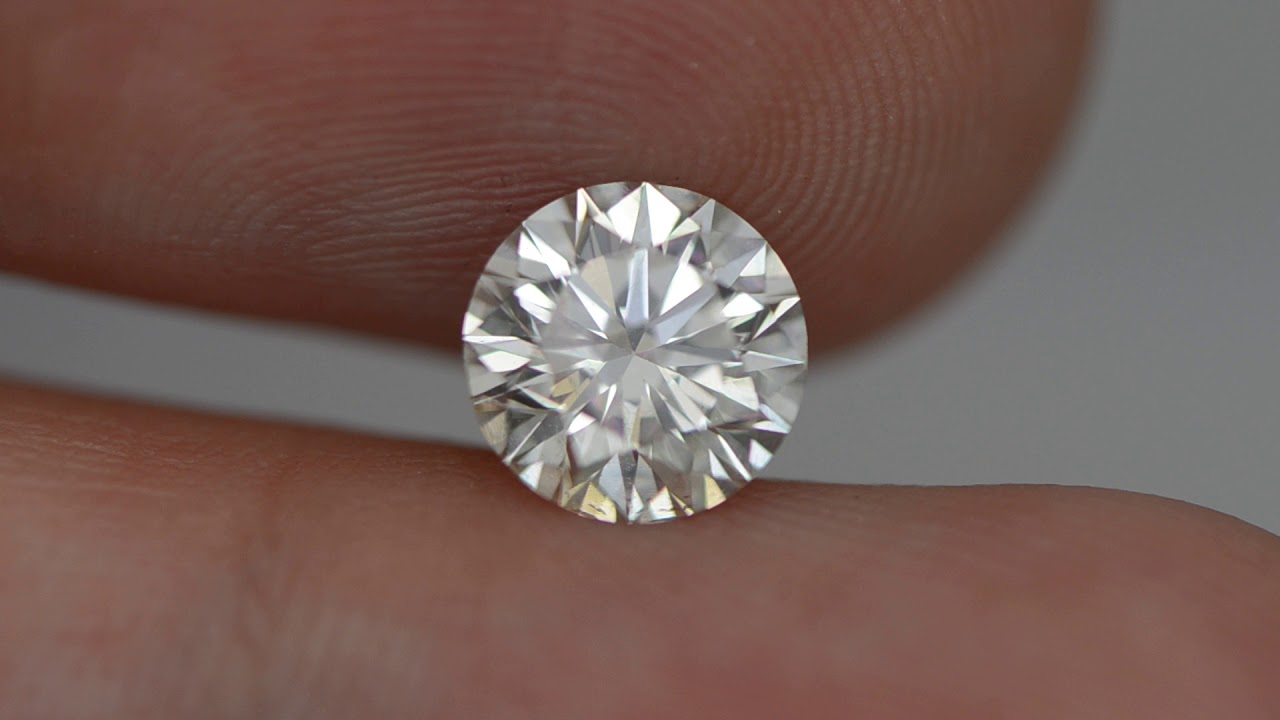 3RD137ET- Round Cut 1.36 Carat H VS2 Natural Loose Diamond - YouTube