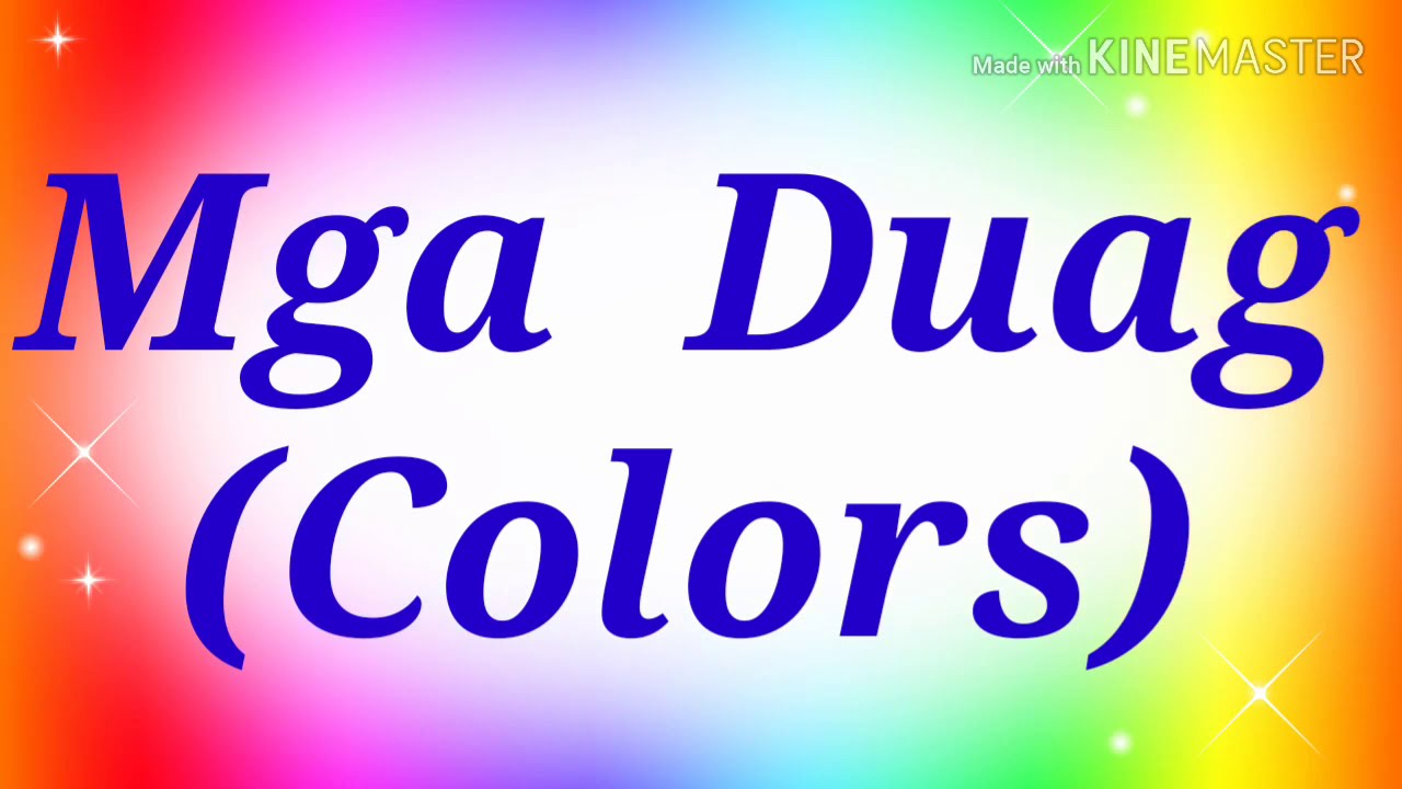 Hiligaynon-English nga mga Tinaga (Colors,Shapes&Numbers) - YouTube