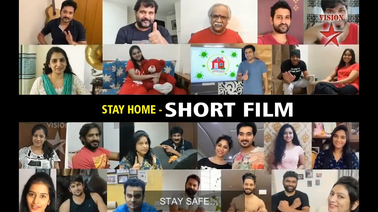 STAY HOME Short Film | Stay Home Stay Safe | A made at home short film ...