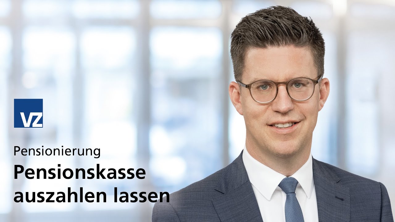 Pensionskasse auszahlen lassen - YouTube