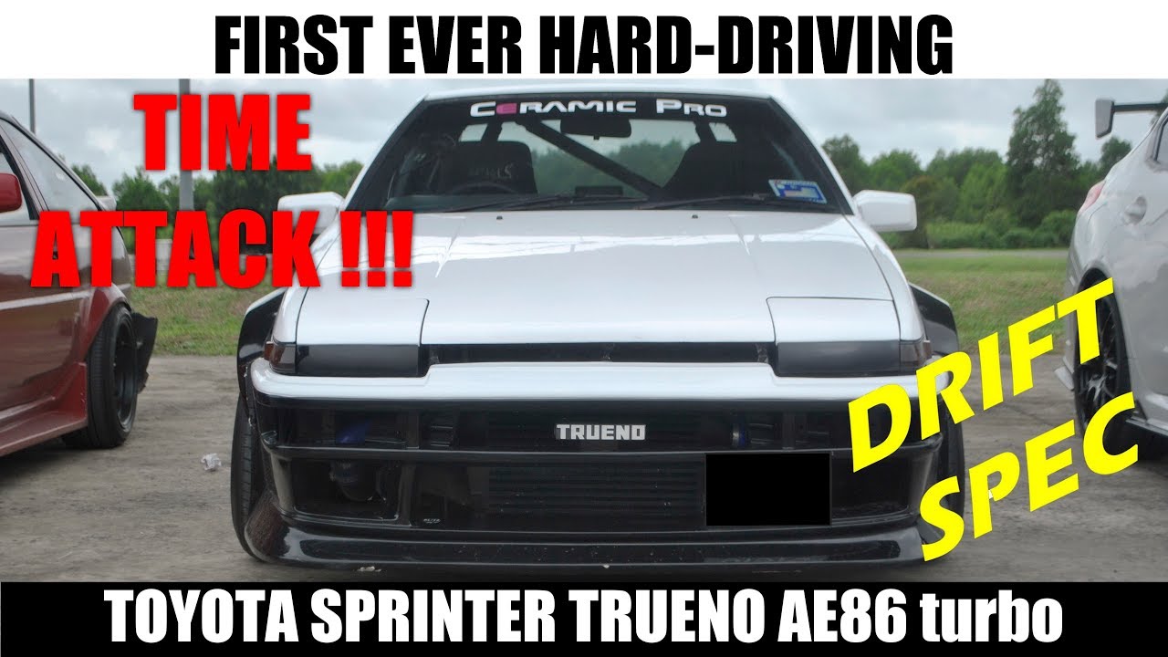 MIRI OPEN KING OF TIME ATTACK 2018 Toyota Sprinter Trueno AE86 4AGE ...