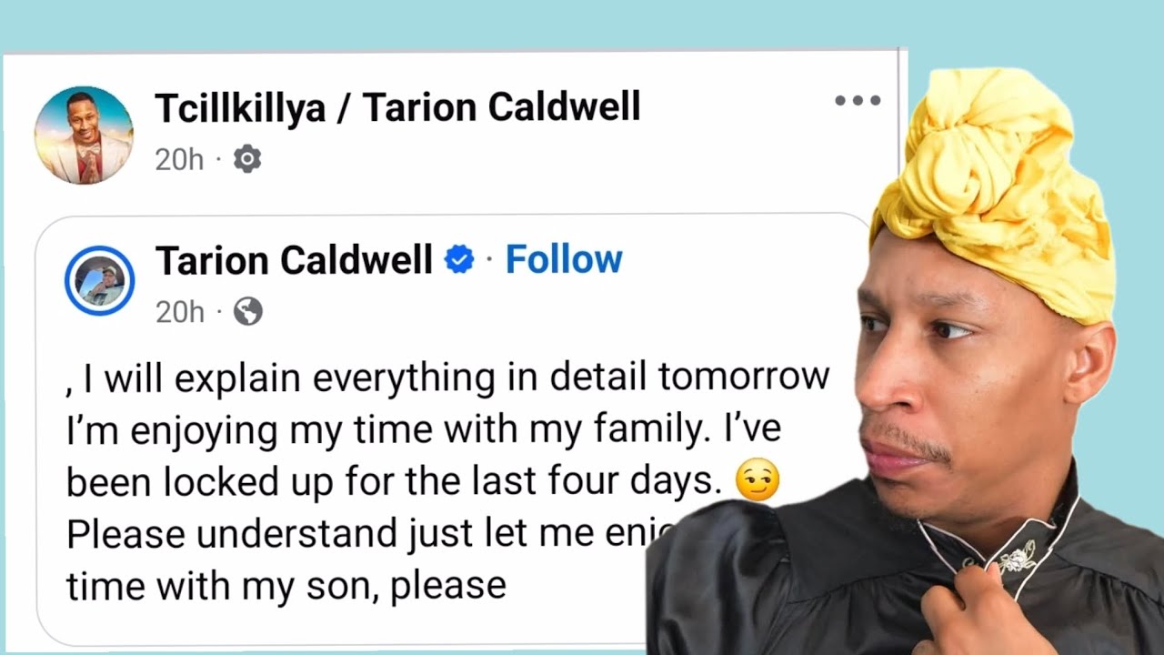 Comedian Tc Caldwell aka TCILLKILLYA is released and addresses the ...