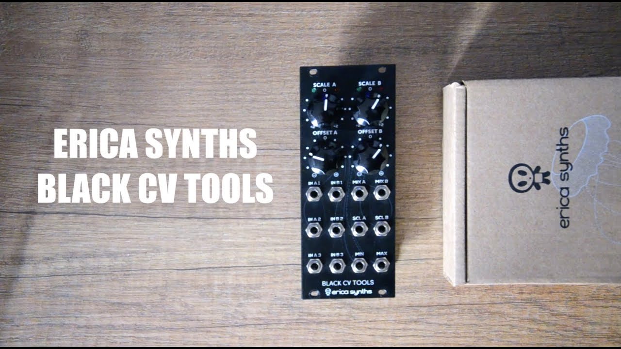 Erica Synths-Black CV Tools-Demo - YouTube