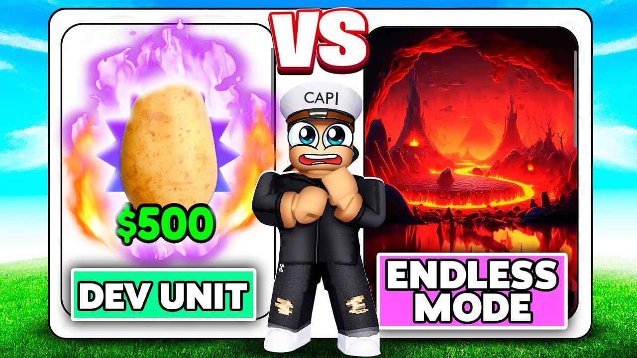 SECRET DEV UNIT vs ENDLESS MODE in SKIBIDI TOWER DEFENSE - YouTube