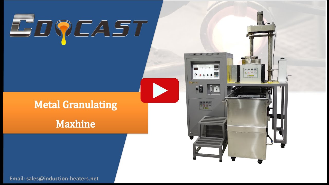 How to make Gold/Silver/Copper Alloy Grains? -Metal Granulating Machine ...