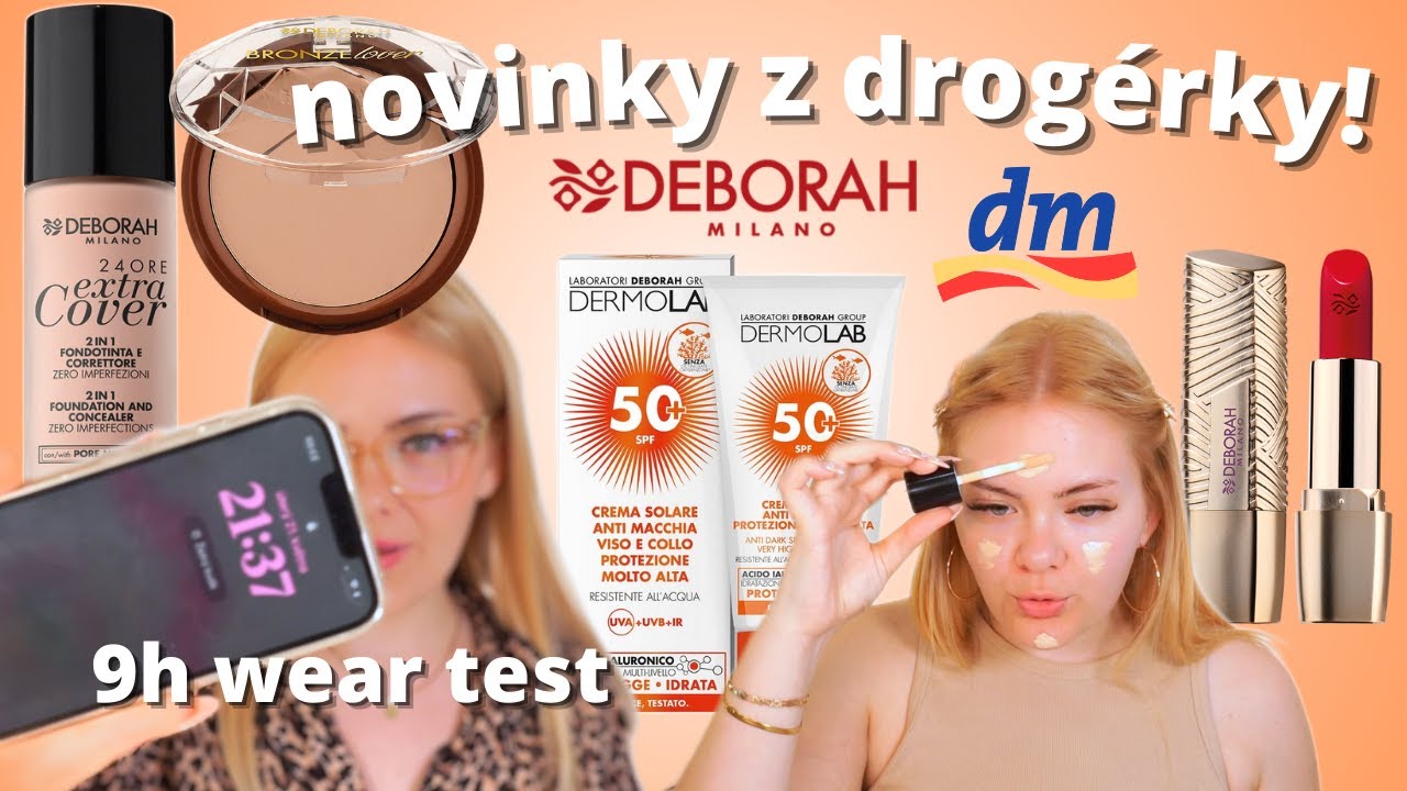 zkouším novinky z DMka! celodenní wear test deborah milano a profusion ...