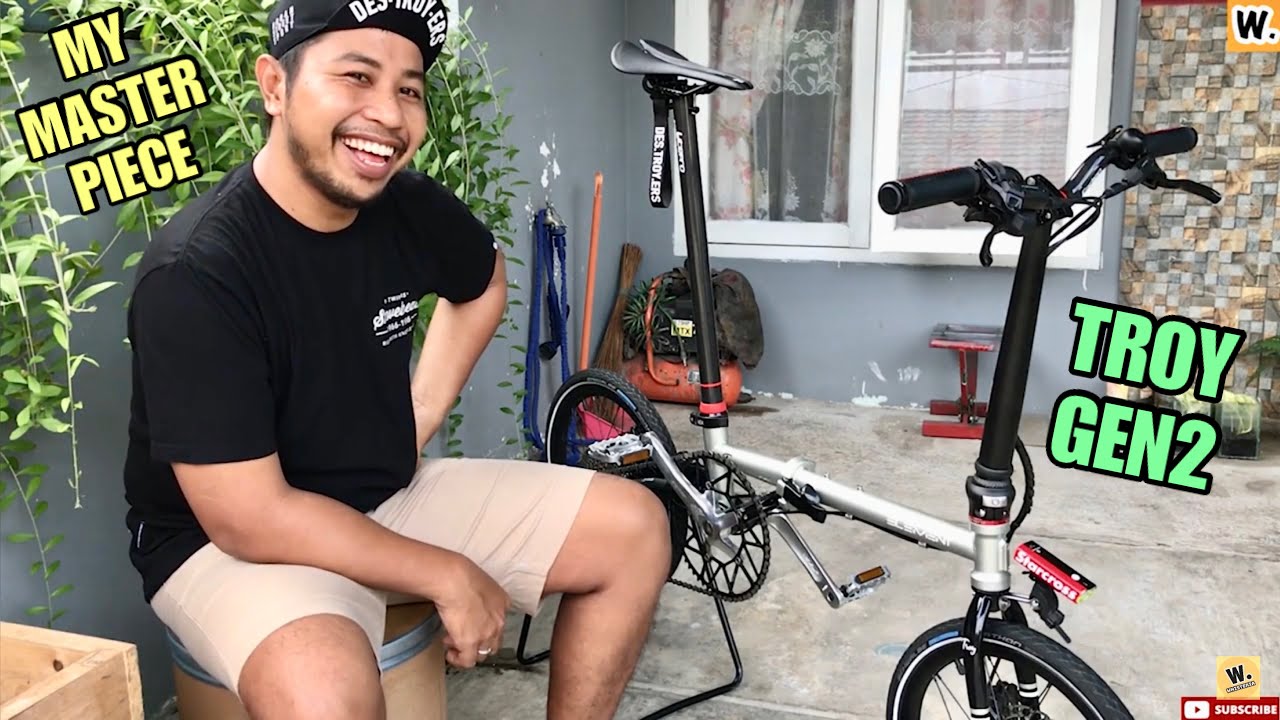 REVIEW AND UPGRADE SEPEDA LIPAT ELEMENT TROY GEN 2 2021 - YouTube