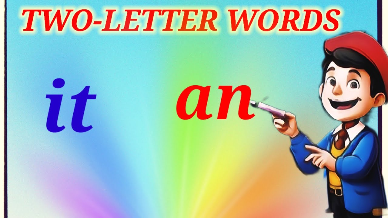 Two letter words for kids|two letter words reading ...