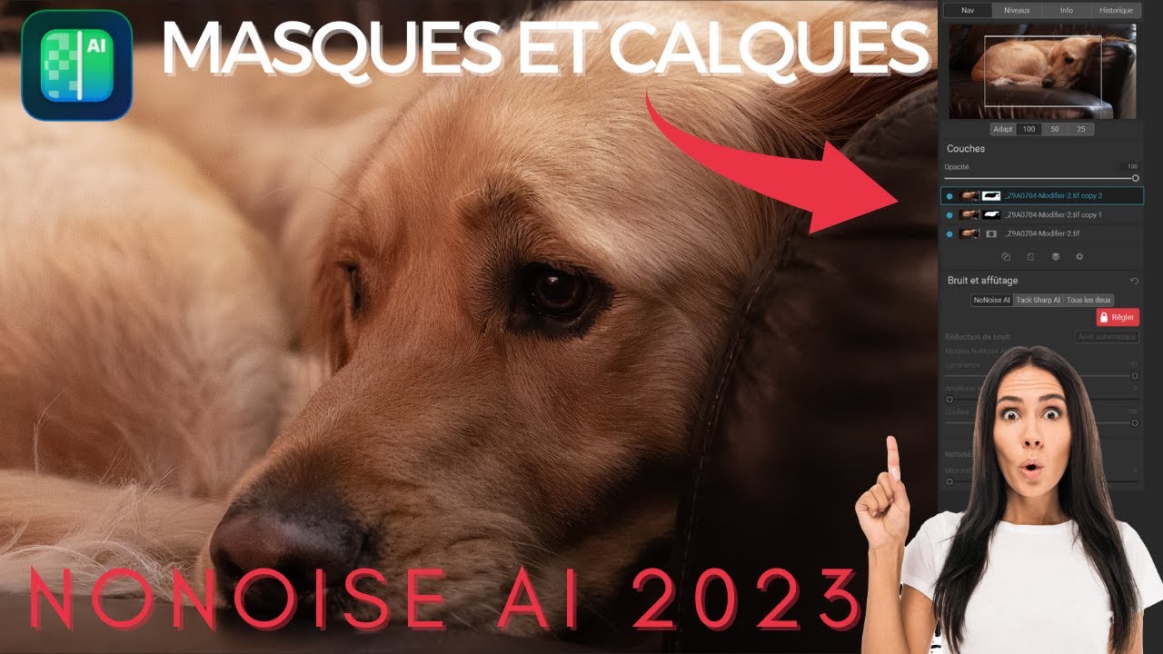 NoNoise AI 2023 | La PUISSANCE des MASQUES et CALQUES 👍 - YouTube