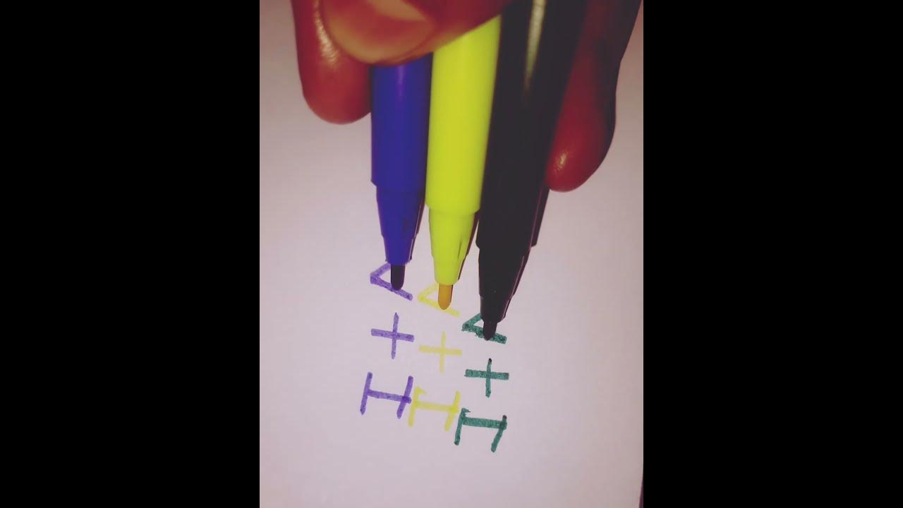 Easy drawing tricks 5d easy art #shorts - YouTube