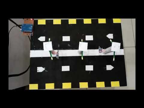 smart traffic light system# using arduino or IR sensors.. student ...