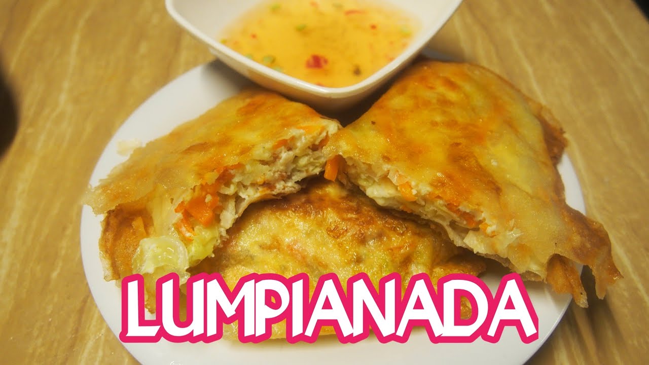how to make easy lumpianada (lumpia +empanada) - YouTube