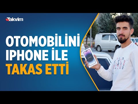 Malatyalı adam 55 bin TL değerindeki otomobilini iPhone ile takas etti