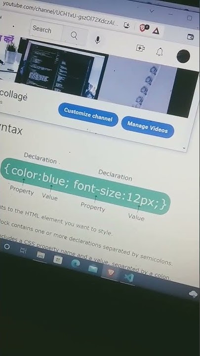Css Syntax Syntax Css Cascading Style Sheets Learn Css Css