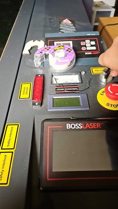 boss laser hp 3655 - YouTube