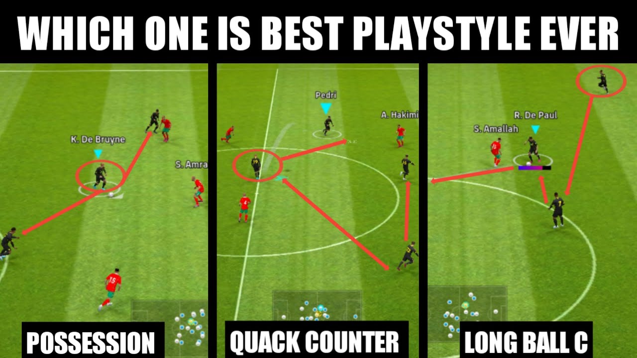 Which is better quick counter | Possession or long ball counter ...