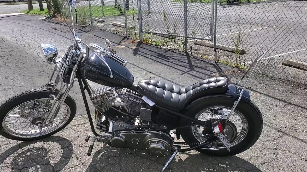 1963 Panhead - YouTube