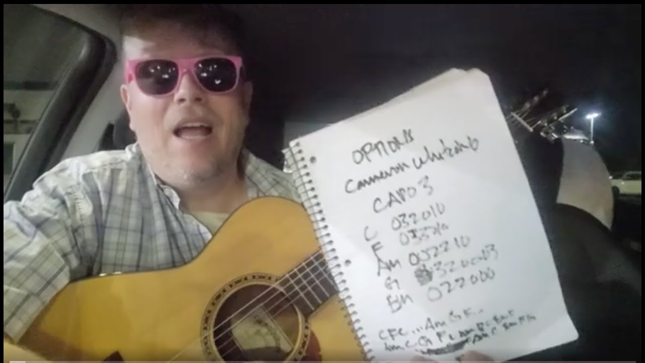 Options - Cameron Whitcomb Guitar Tutorial (Beginner Lesson) - YouTube