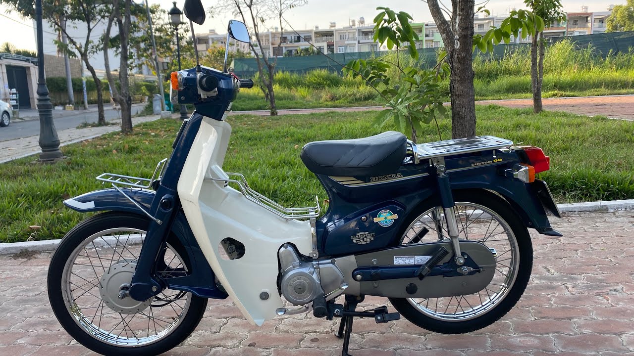 Honda cub 90 custom đẹp zin giá 39tr, 0836397777 - YouTube