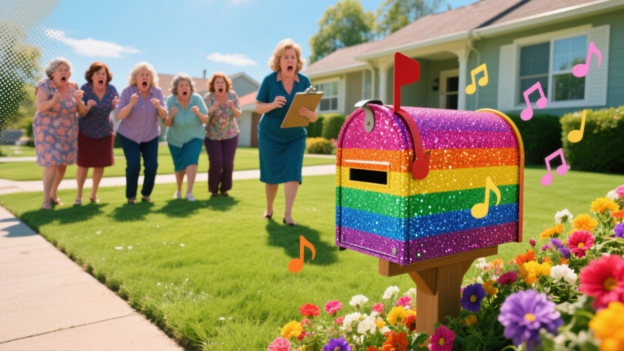My Mailbox Was Too “Colorful” for Karen — So I Made It Sing When She ...