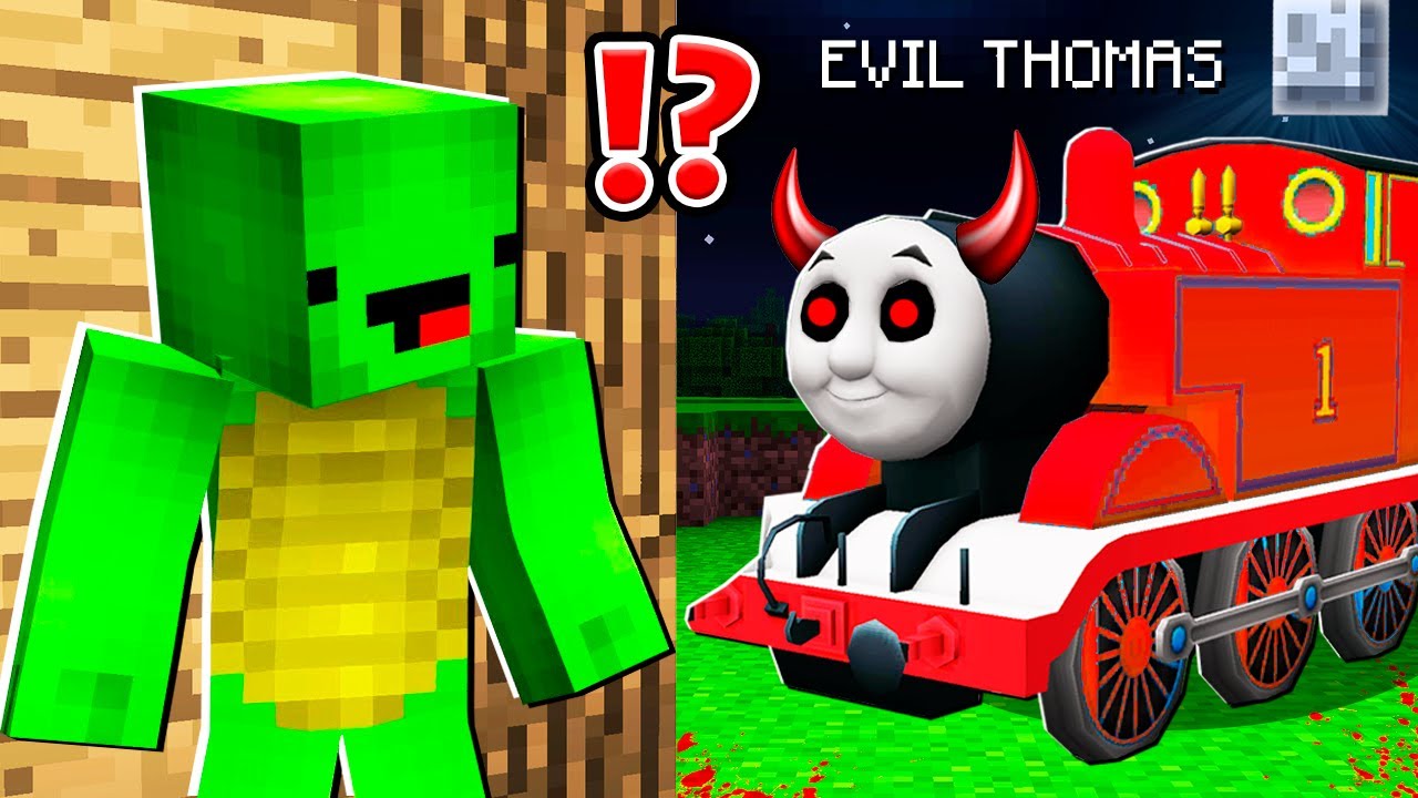 Why Evil THOMAS TRAIN CAME and ATTACK MIKEY and JJ at 3:00am ? - in ...