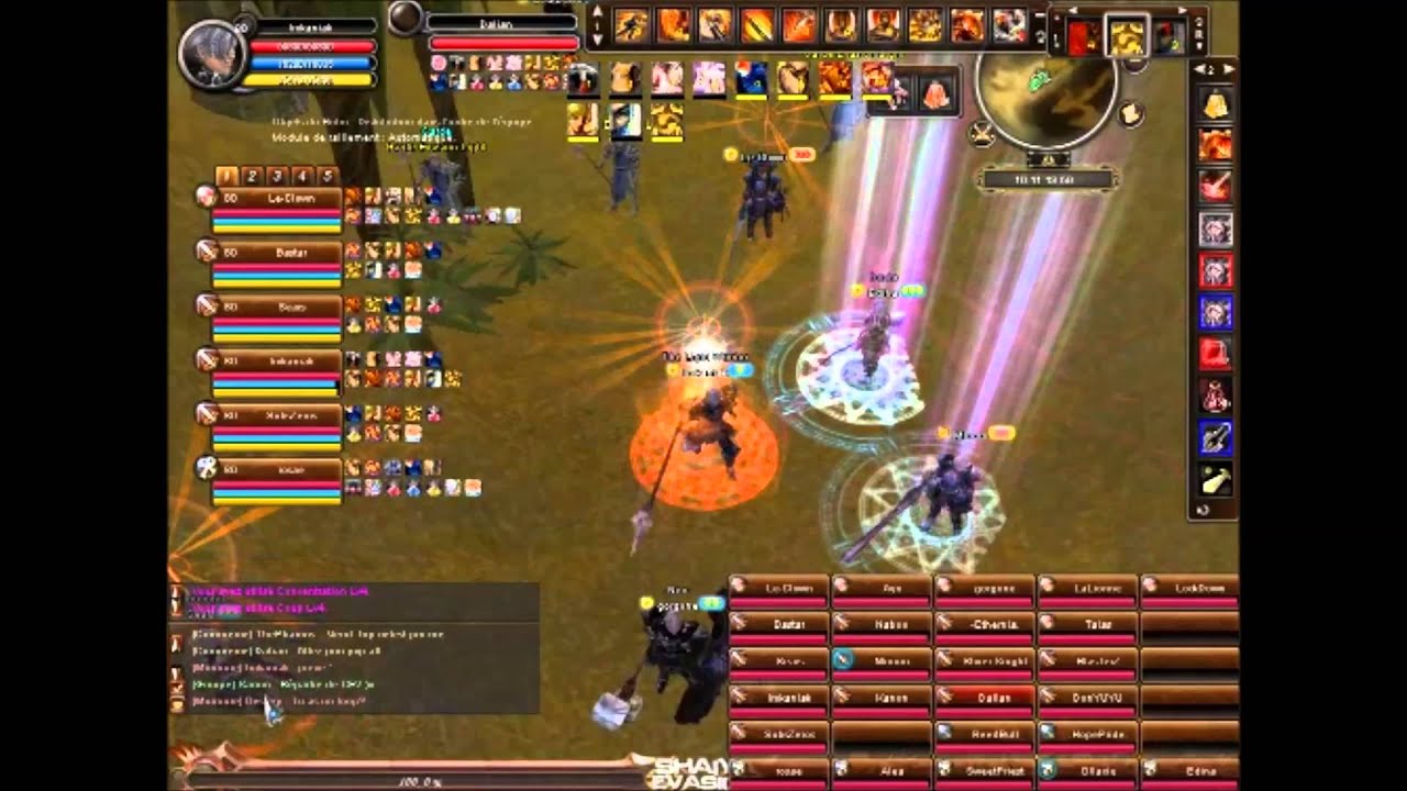 Shaiya evasion chapitre 1 PvP 80 map Dp1 - YouTube